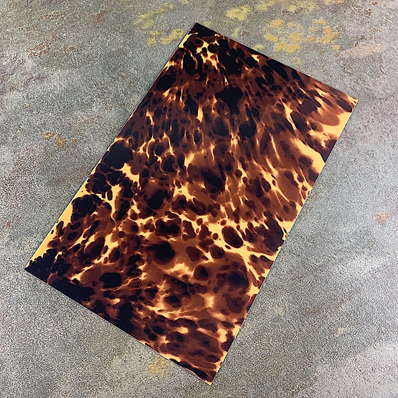 Pickguard Sheet Blank - 1 Ply Tortoise - PS-T1 | Reverb