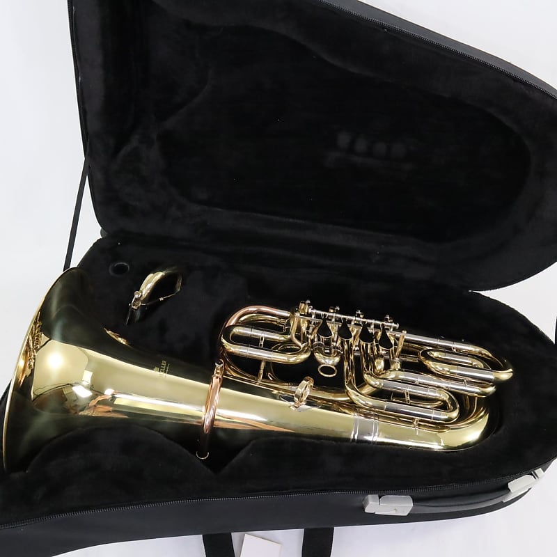 Schiller Tenor Tuba in Bb/C EXCELLENT | Reverb