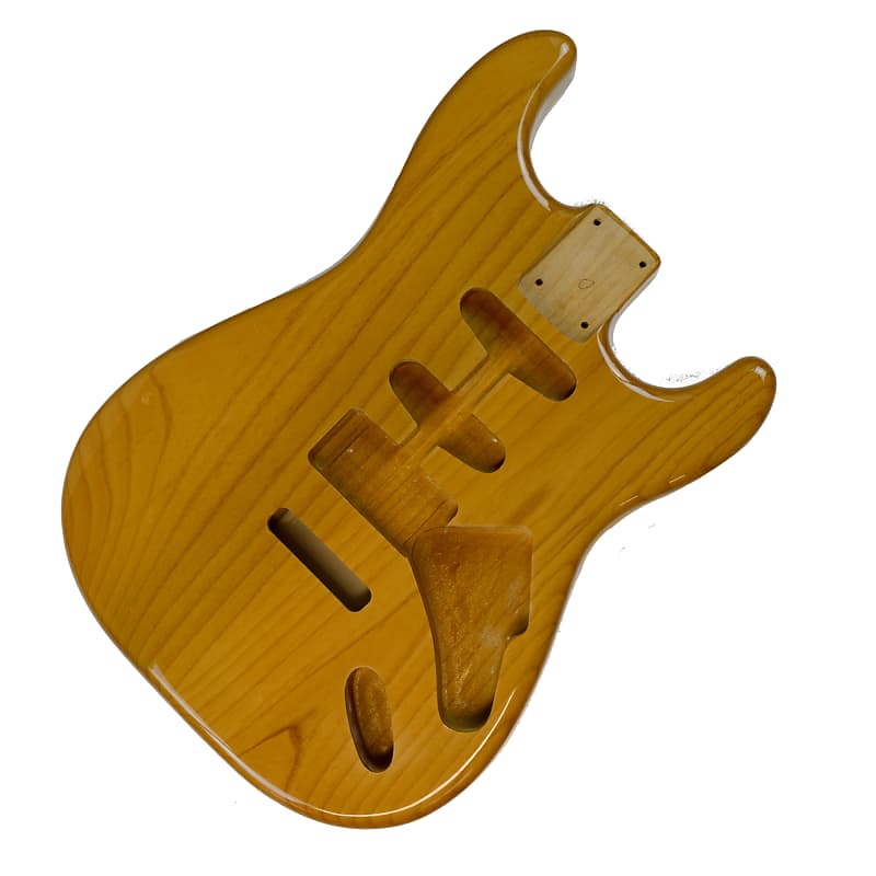 Stratocaster Compatible Body HSS - Natural Gloss | Reverb