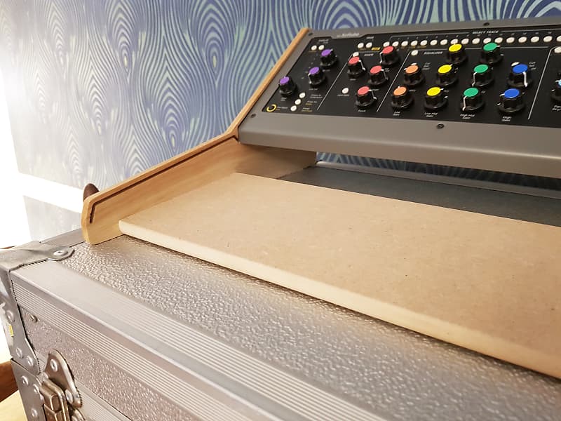 Solid Oak Softube Console 1 & Fader Dual Stand From Synths | Reverb UK