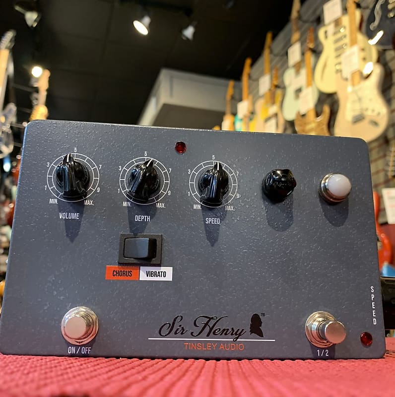 Tinsley Audio Sir Henry Uni-Vibe #SN190 - Excellent Clean! | Reverb