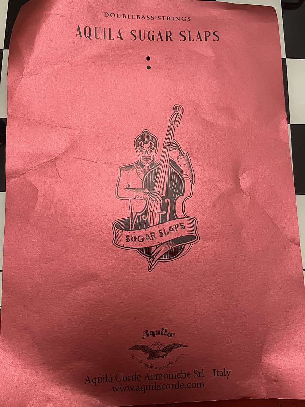 Aquila Sugar Slaps Upright Bass Strings | Reverb