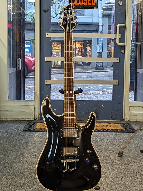 Schecter Diamond Series Black | Reverb