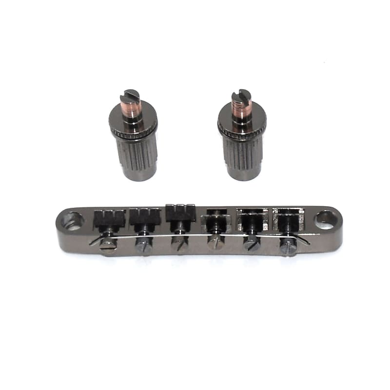 KD By AxLabs 12-String Tune-O-Matic Bridge - Black Nickel | Reverb