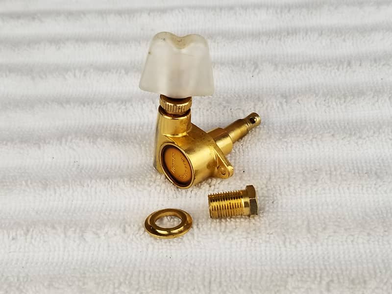 1970s Ibanez Artist Pearl Button Tuner (1) - D-Side | Reverb