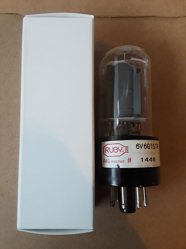 Ruby Tubes 6V6 Power / Output Tube TESTED | Reverb