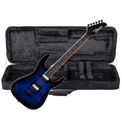 Dean ML 79 Electric Guitar 2018 Blue Burst no case | Reverb