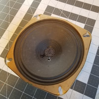 Perm-O-Flux 6" AlNiCo Speaker Driver 76P023 4 Ohm 1953 - | Reverb