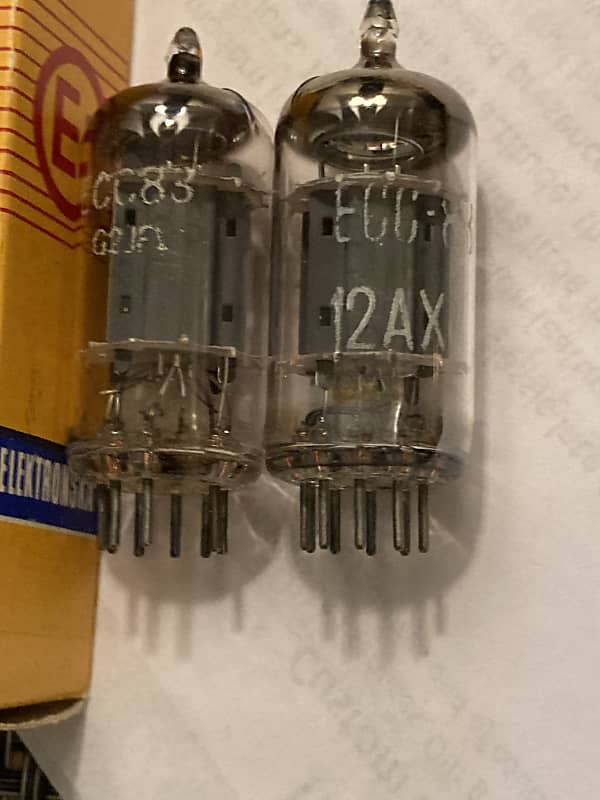 EI 2-12AX7 Pre-Amp Tubes | Reverb