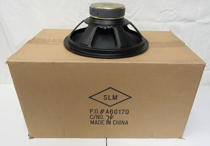 Case of Four 12" Guitar Replacement Speakers SLM Electronics | Reverb