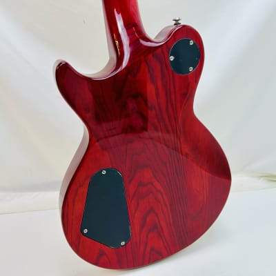 Electra Invicta Red Trans Ruby Electric Guitar With Case - | Reverb