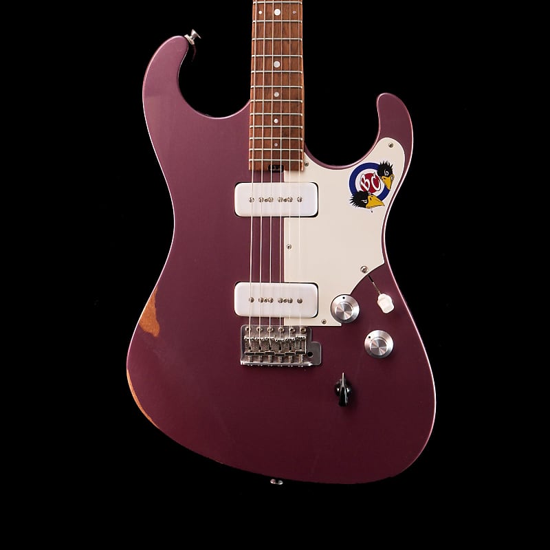 Asher 2018 Marc Ford Signature Series Guitar in Burgundy Mist | Reverb
