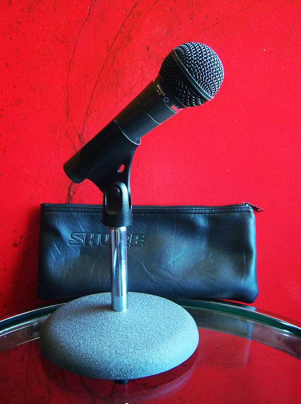 Vintage Shure PE86L 1980's dynamic cardioid microphone Low Z | Reverb