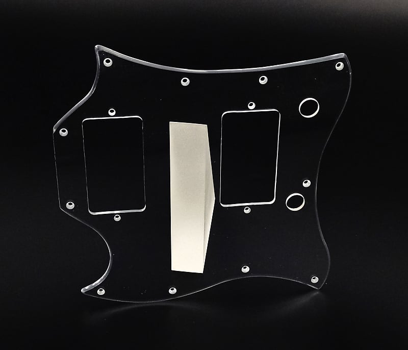 clear acrylic lefthand pickguard for gibson sg standard | Reverb