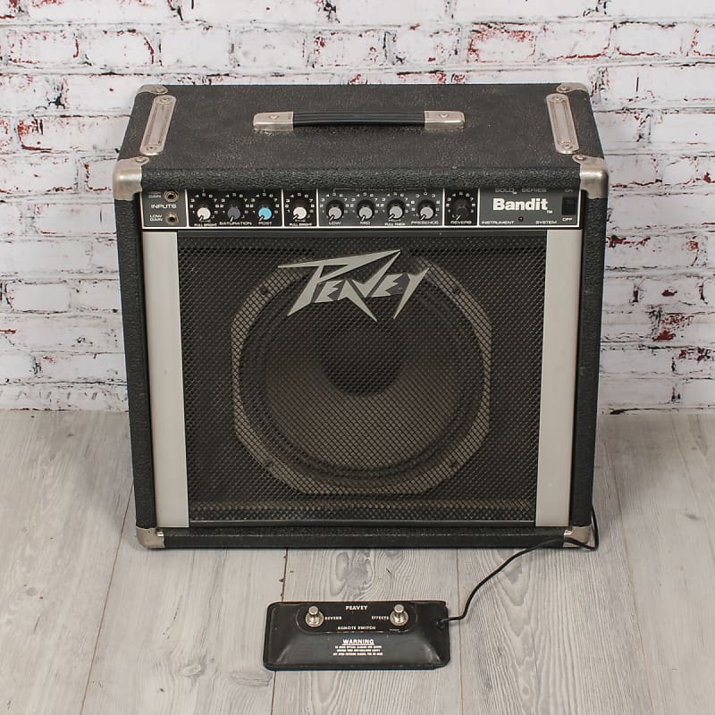 Peavey - Bandit Solo Series - Combo Amp - w/Footswitch - | Reverb