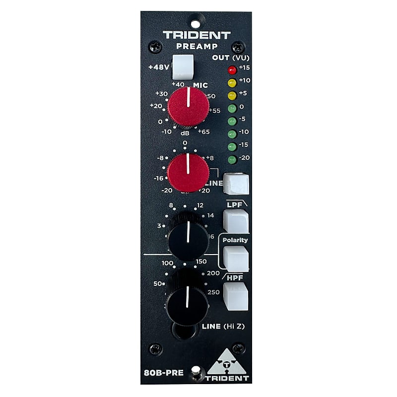 Trident 80B 500 Series Preamp | Reverb