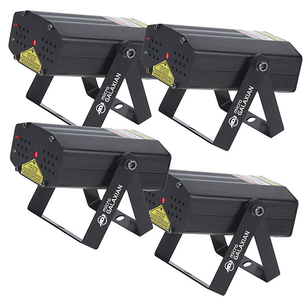 American DJ Micro Galaxian Mini Laser DJ Light Includes | Reverb