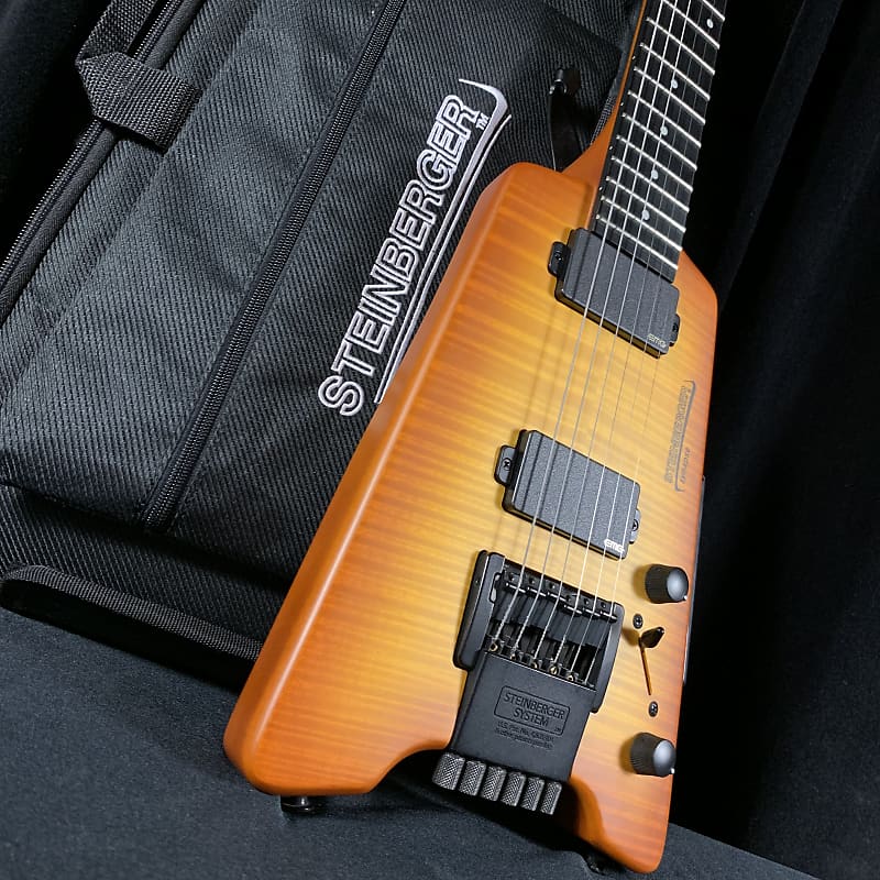 Steinberger Synapse SS-2F Custom #2 Guitar w/ Gig Bag Trans | Reverb