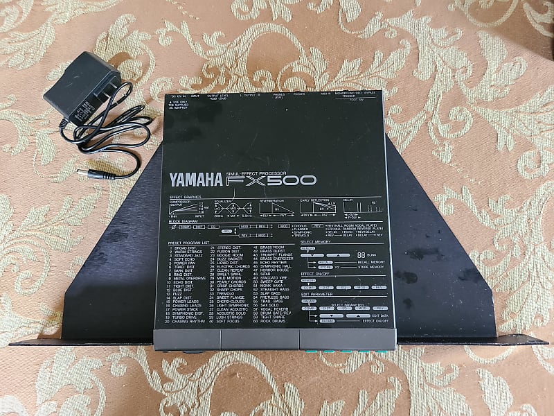 Yamaha FX500 Multi-Effect with Rack Ears, Good internal | Reverb