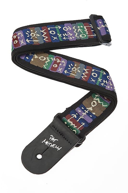 D'Addario - Planet Waves Guitar Strap Pat Metheny Watercolors | Reverb