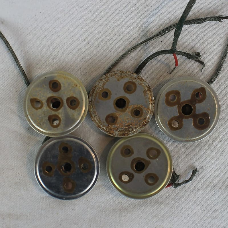 Lot of Five Accordion Lapel Microphones Unknown Brand | Reverb Italia