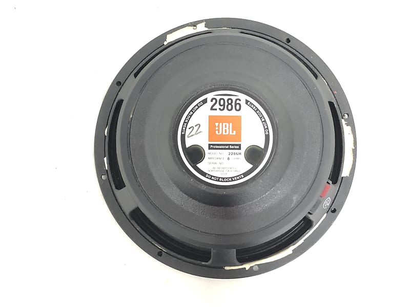 JBL 2206H 12" LF Transducer Speaker #2986 (One) | Reverb