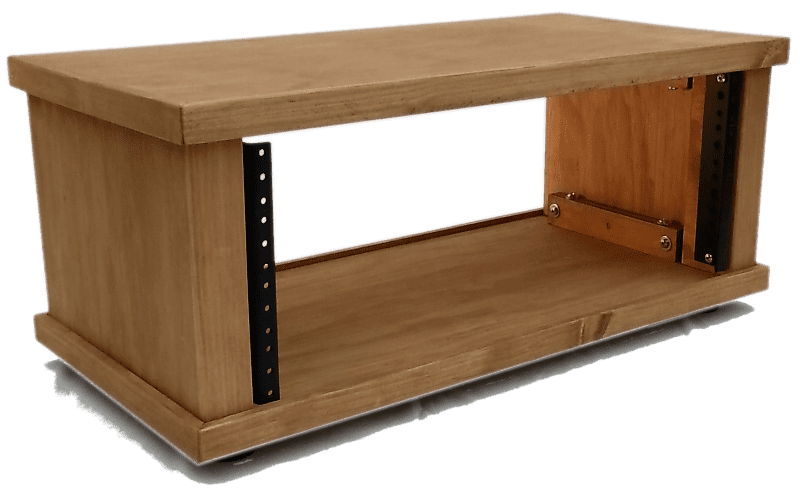 4U Wood Studio Rack - Custom - MelodicRoots.com | Reverb