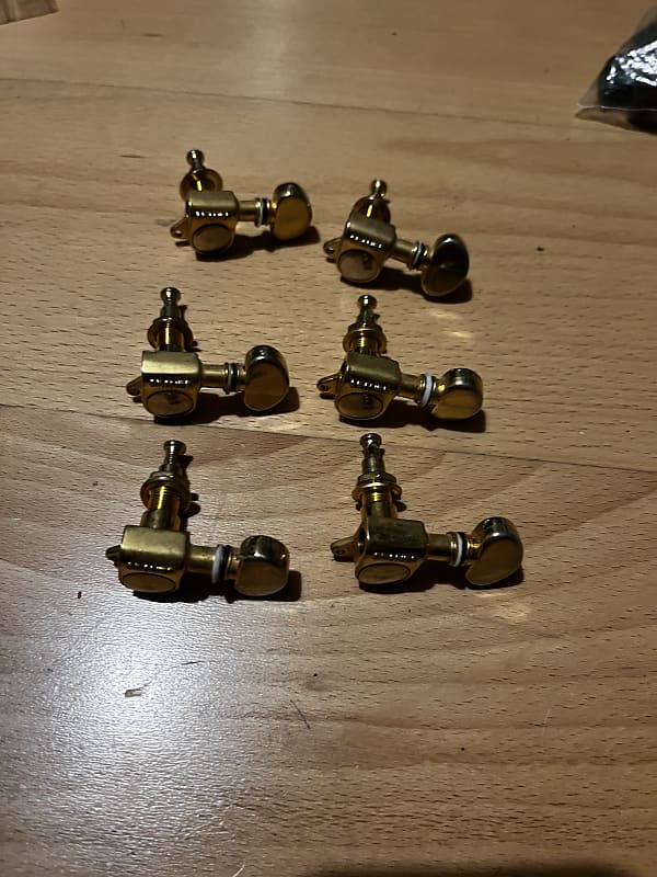 Grover Tuners 90’s - Aged gold | Reverb