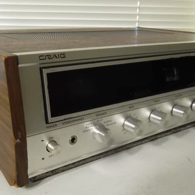 70's Vintage Craig Stereo 5000 Mdl 5501 Stereo Integrated | Reverb