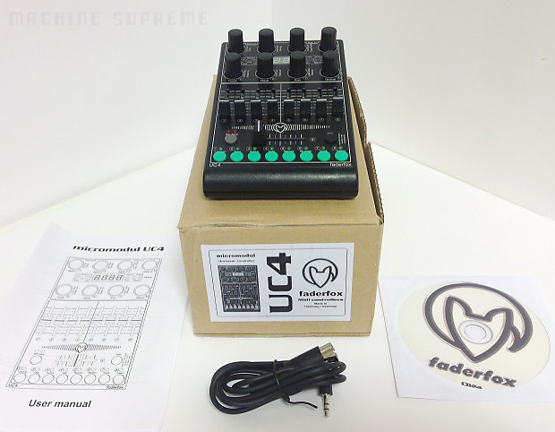 Faderfox UC4 | Reverb