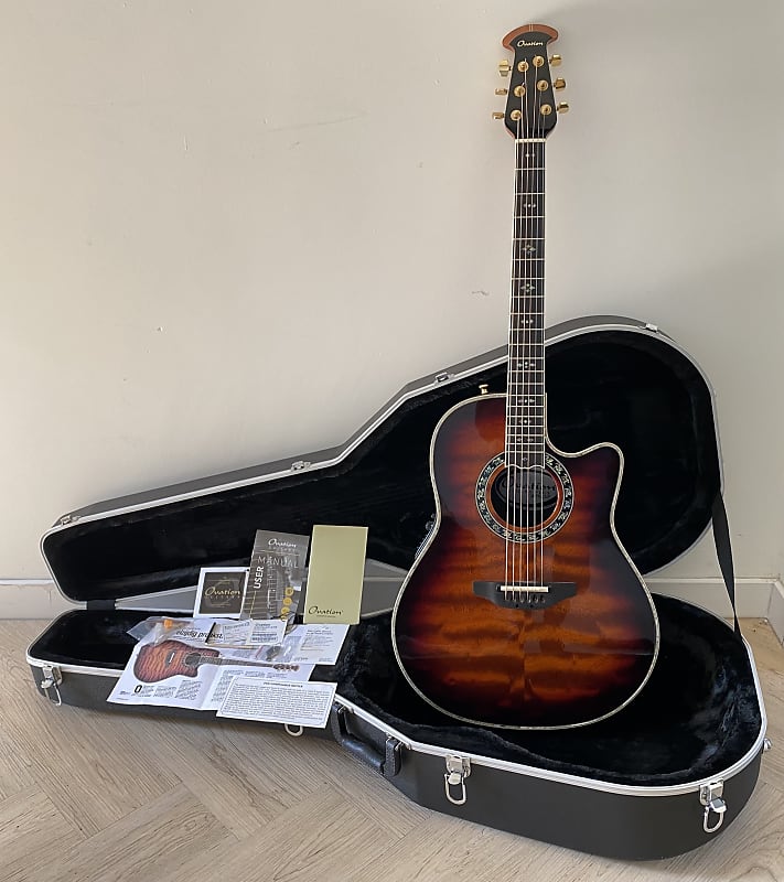 Ovation C2079AXP-STB Exotic wood legend plus series Sunburst | Reverb