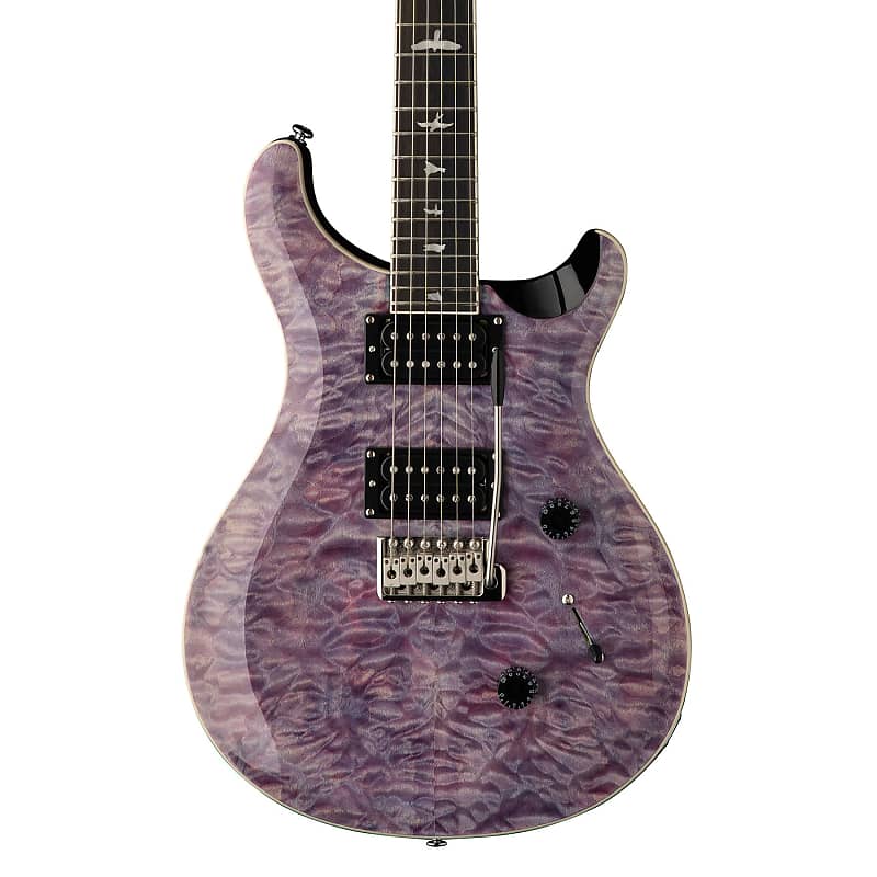 PRS SE Custom 24 Quilt - Violet | Reverb