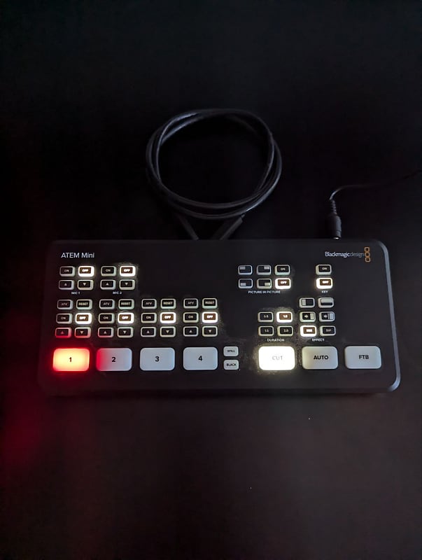 Blackmagic ATEM Mini Video Switcher | Reverb