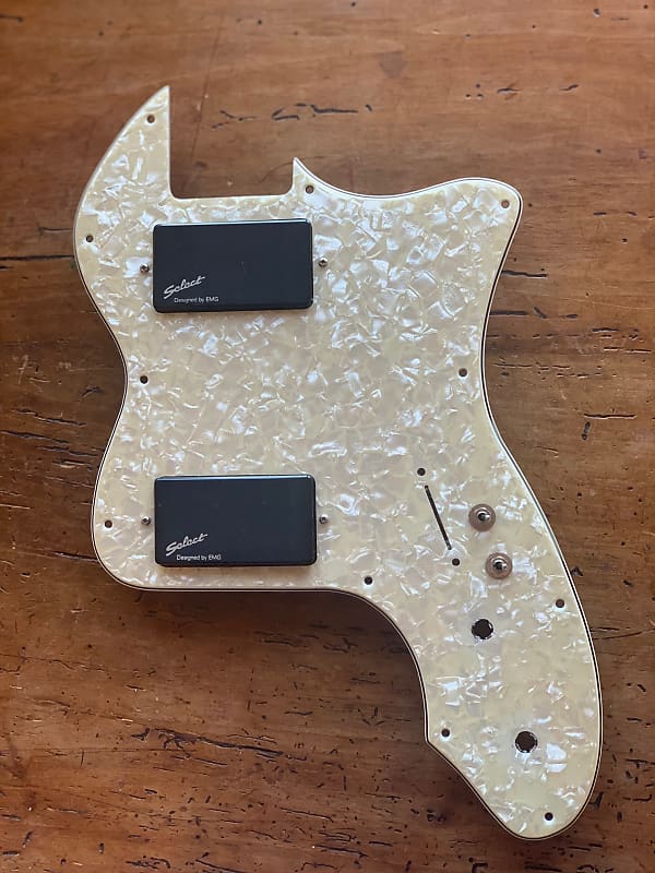 Fender Telecaster Thinline Chandler Prewired Pickguard with | Reverb