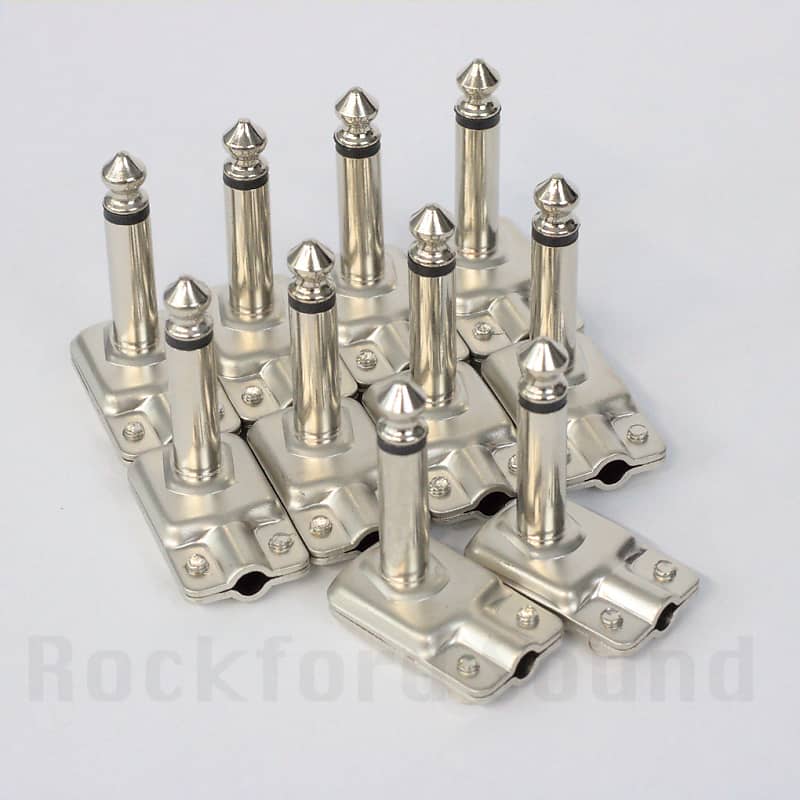 Squareplug SP400 – 10 pcs Low-Profile ¼” Right Angle Pancake | Reverb