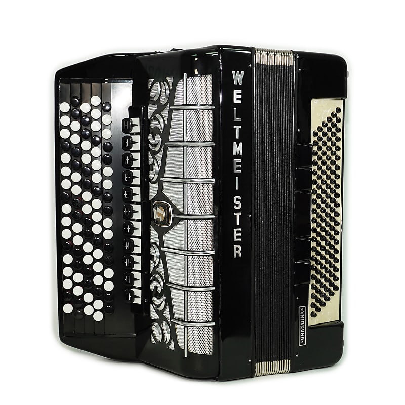 Weltmeister Grandina 5 Row Button Accordion B Griff, made in | Reverb