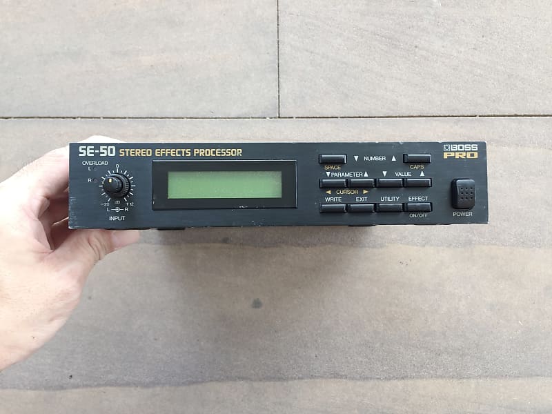 Boss Pro SE-50 Stereo Effects Processor (Made in Japan) | Reverb
