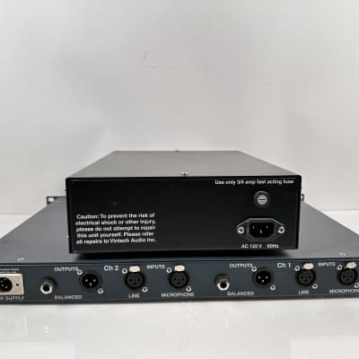 Vintech Audio 273 Mic Preamp Equalizer with X73 Power Supply | Reverb