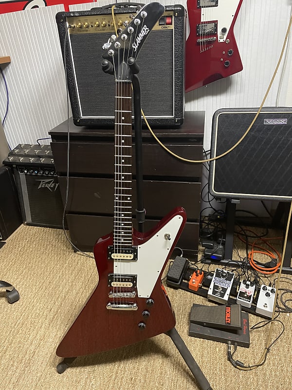 Hamer Slammer EX-1 TW 2005 - Cherry | Reverb