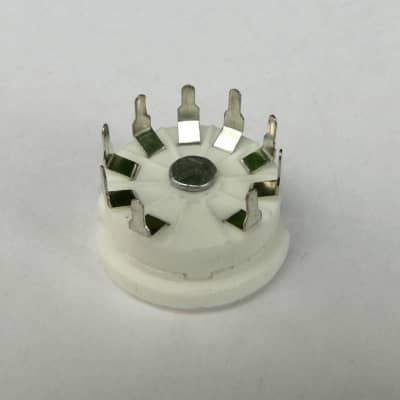 B9A ceramic 9 pin PCB Socket for Valve Guitar Amplifiers, | Reverb UK