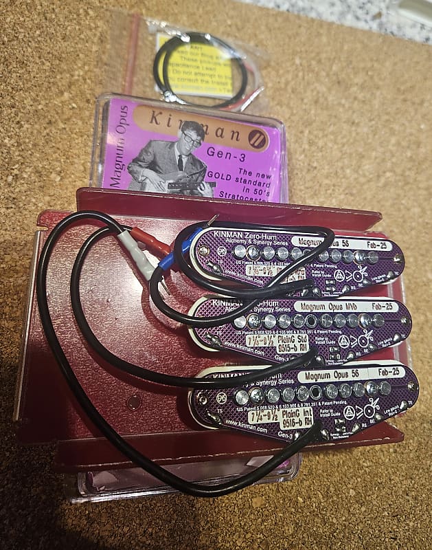 Kinman MAGNUM OPUS 56 SET 2025 - WHITE | Reverb Australia