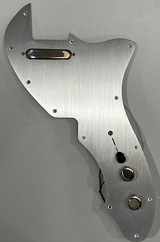 Loaded Silver Anodized Squier Thinline Telecaster Pickguard + | Reverb