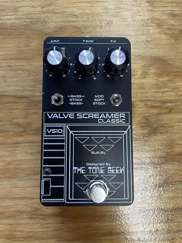 Tone Geek VS10 Valve Screamer - Black | Reverb