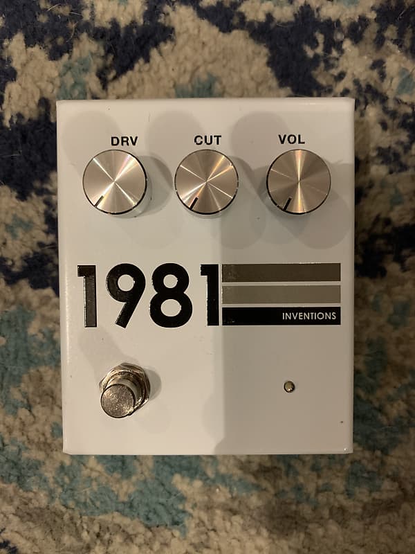 1981 Inventions DRV Overdrive Grey Scale | Reverb