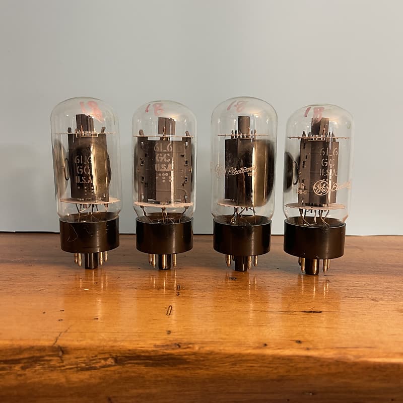4 GE 6L6GC NOS Matched Quad | Tested and Guaranteed | Reverb