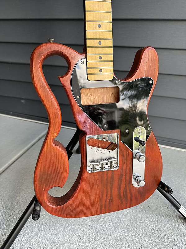 Allparts/Custom Telecaster Neck, Unique Body, Partscaster | Reverb