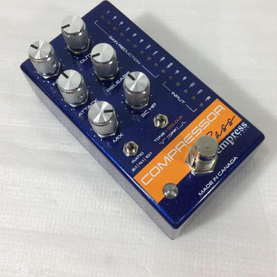 Empress Bass Compressor Effects Pedal, Blue | Reverb