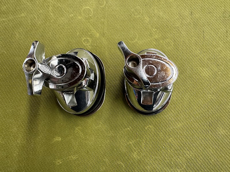 PDP 2 Tom Drum Mounts For L Arm - Chrome | Reverb