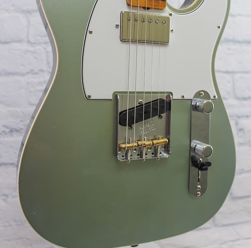 Fender Custom Shop - Telecaster - Aged Fire Mist Silver - | Reverb