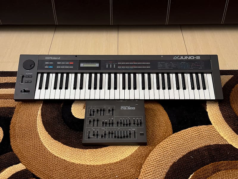 Roland Alpha Juno-2 with PG-300 Programmer | Reverb
